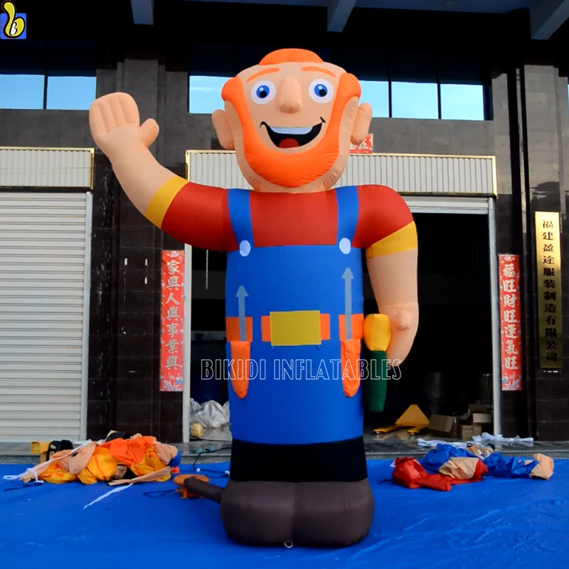 Red Beard Inflatable Abraham,Holland Cartoon Giant Abraham Model K9063 ...