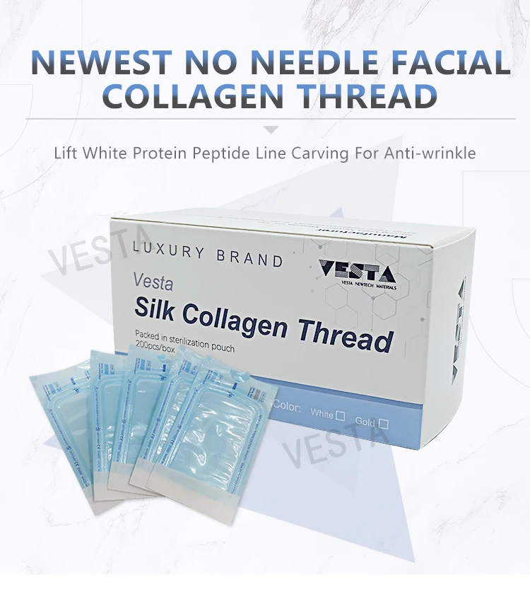 Vesta Repairing Broken Fibers Collagen Fiber Melting Threads Soluble ...