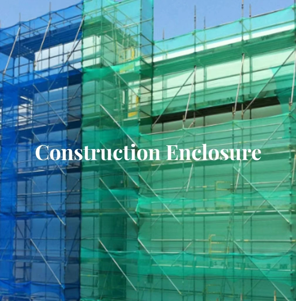 Orange Safety Nets Facility Scaffold Barrier Netting Balcony Windscreen ...