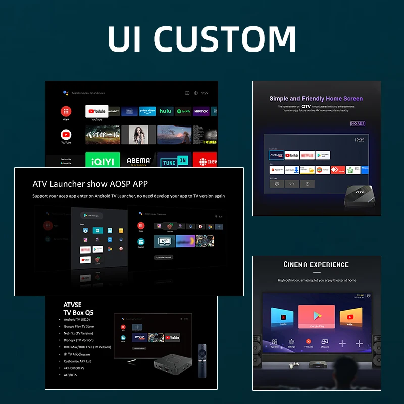 Factory Wholesale Cheap Price Android Settop Ott Set Top Box Smart Tv ...