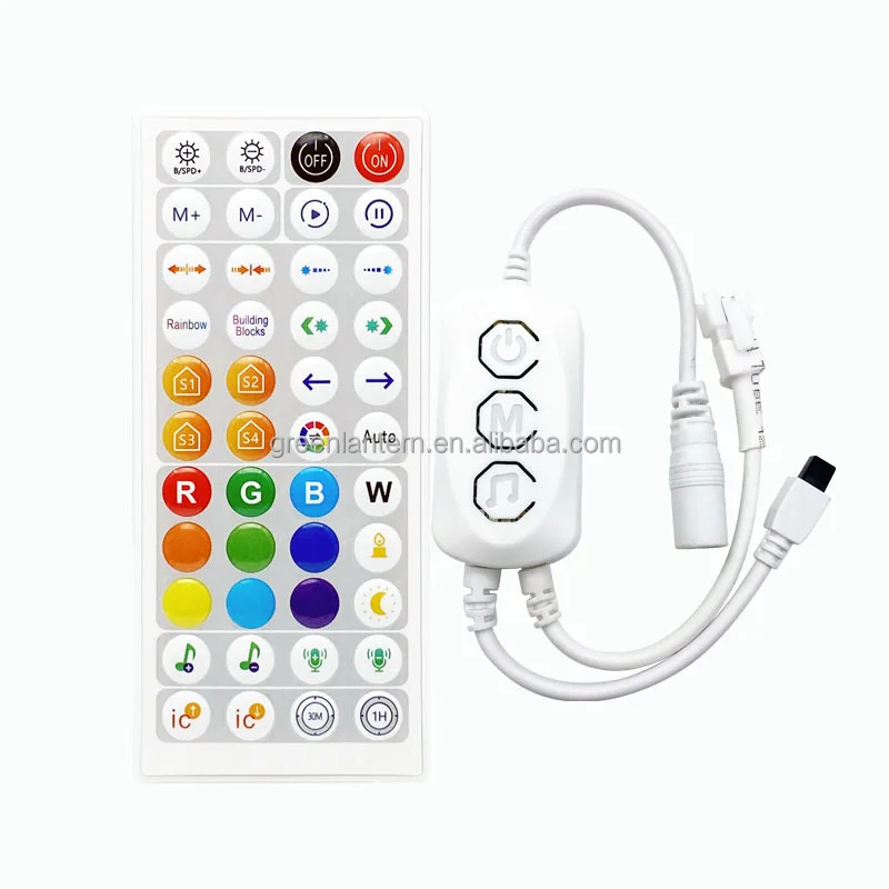 WiFi Remote LED Controller Pixel RGB Addressable Digital LED Strip Neon ...