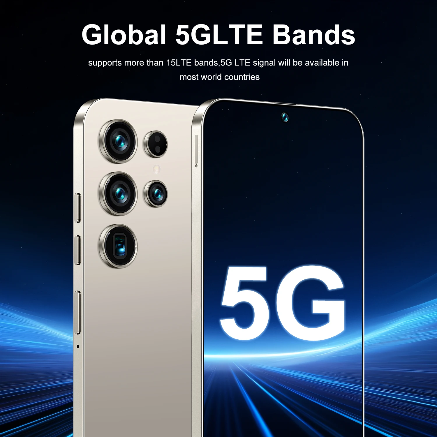 Factory S26 Ultra 1TB Memory 5G Smartphone Dual Core CPU Dual SIM MTK ...