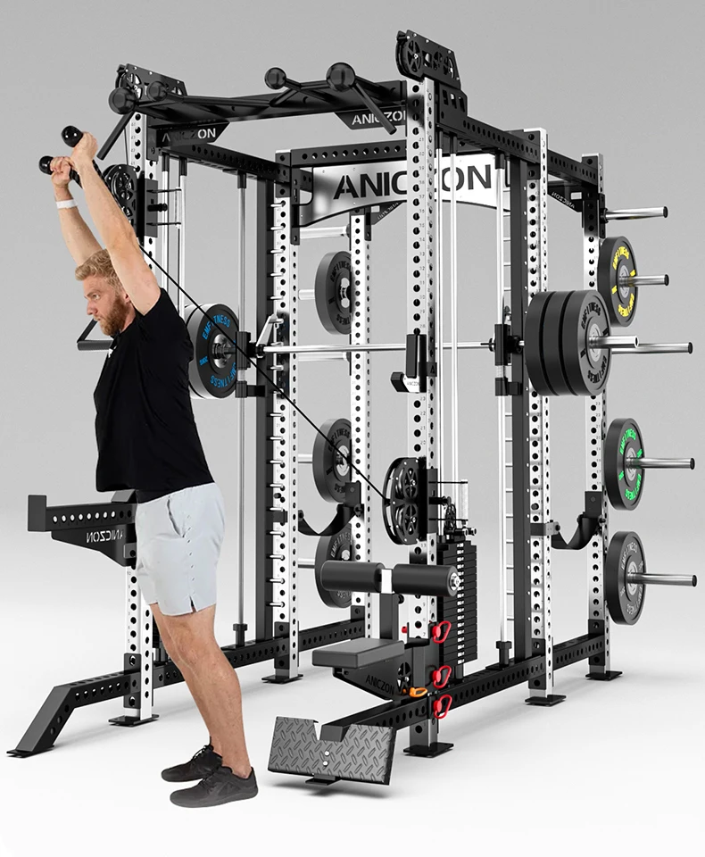 Fitness Equipment Cable Crossover Machine Smith Machine Multi ...