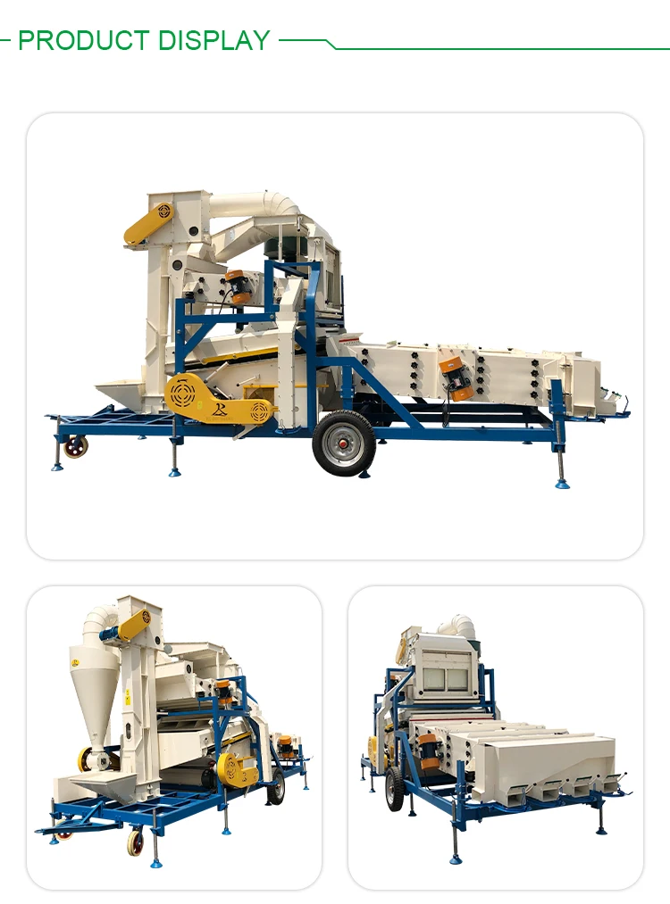Bulk Grain Cleaner - Efficient Sesame & Peanut Machine