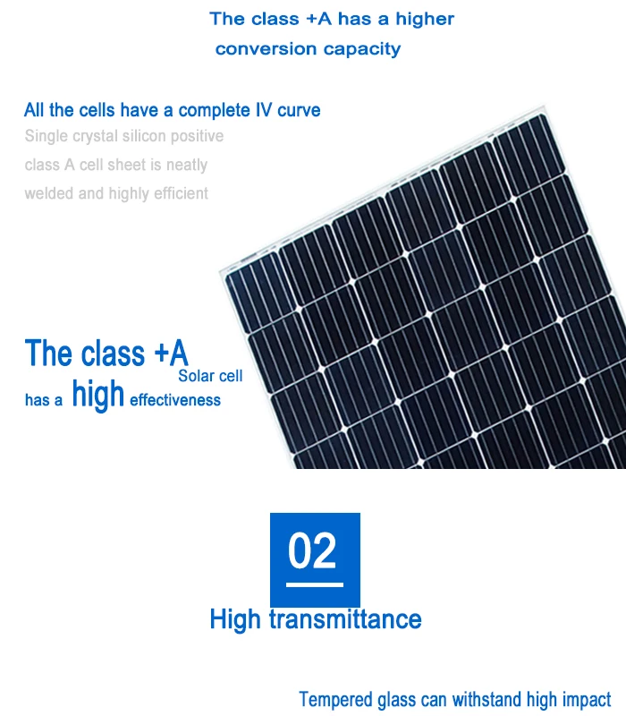 450 Watts Solar Panel Monocrystalline - High Efficiency