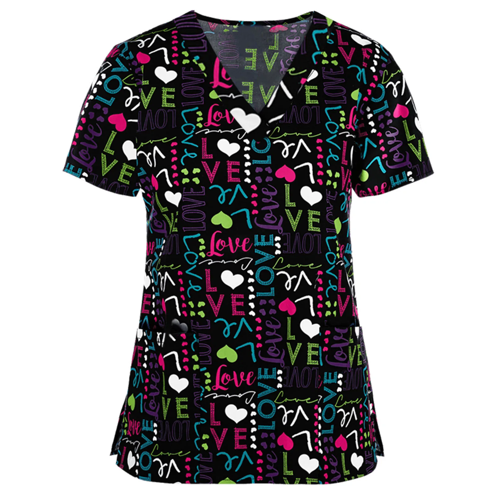 Custom Printed Scrub Top,Custom Order - Buy Scrub Top,Hospital Approved ...