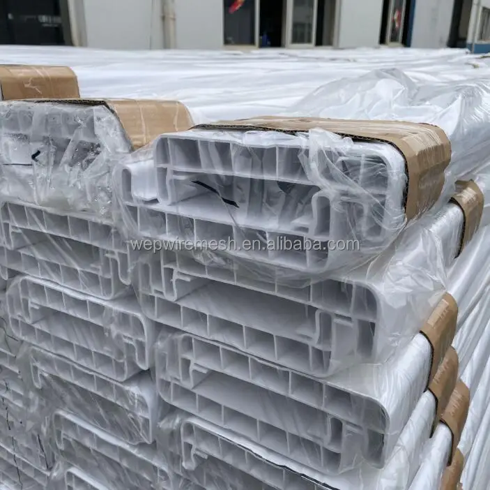 3 Rail Pvc Horse Rail Fence Plastic Panels White Vinyl Post And Rail ...