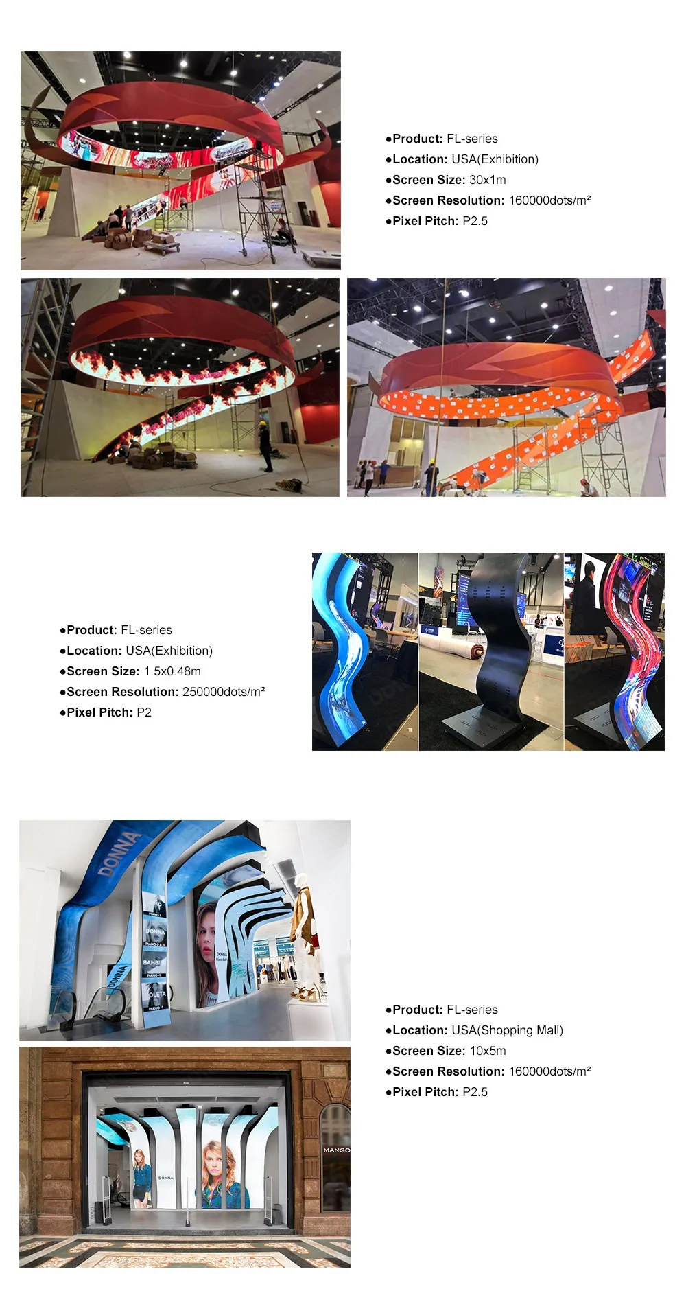 Indoor Flexible LED Screen - Absen Round Circle Display