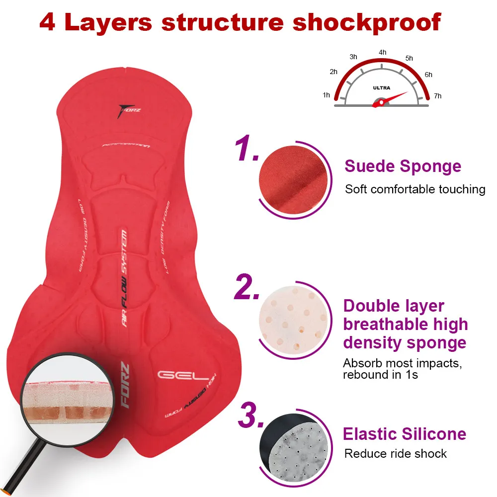 Darevie Bike Wear Men Training Bib Cycling Shorts Customized Sports ...