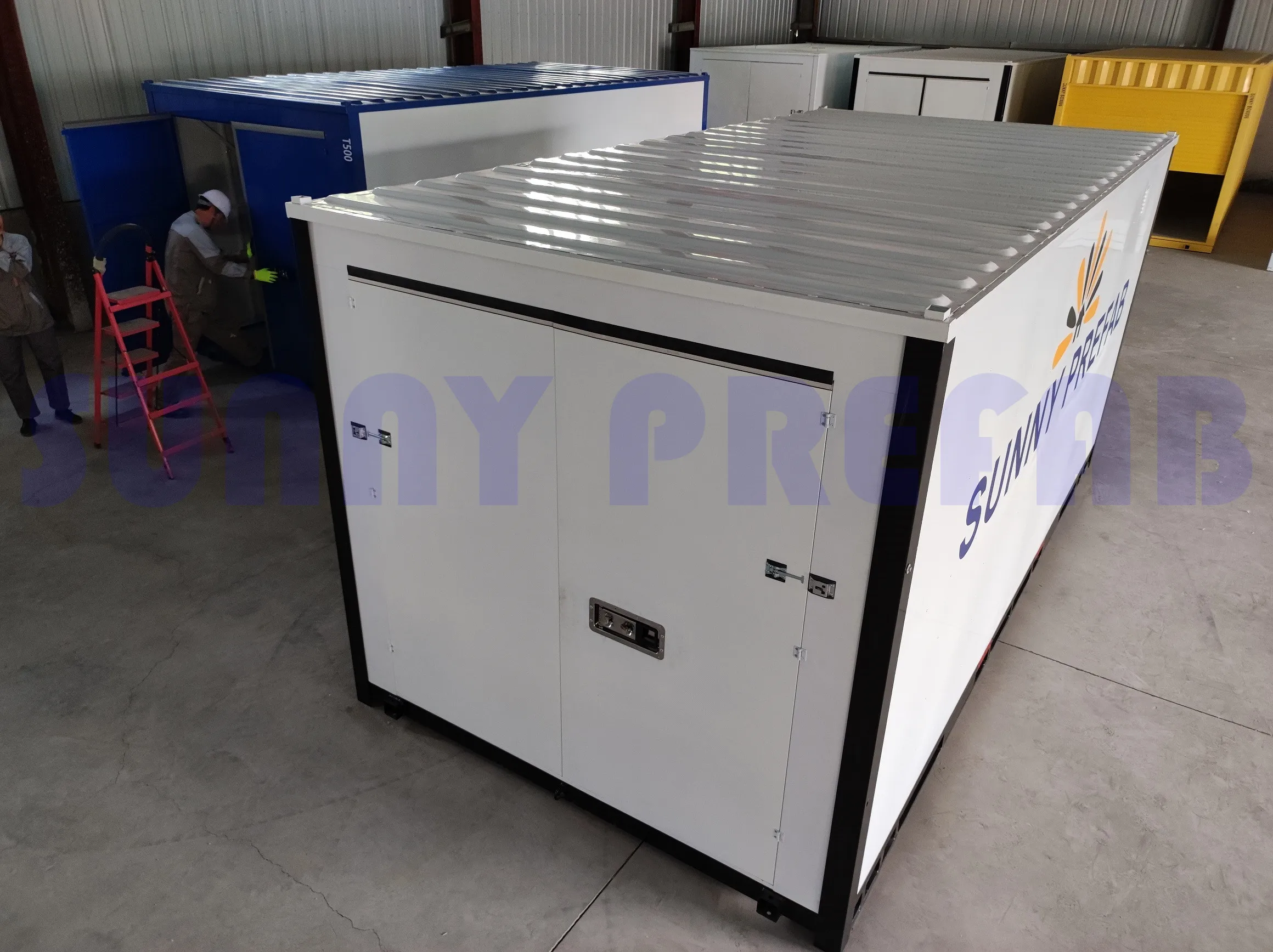 Steel Material Welded Prefab Container Storage Self Storage Assemble ...