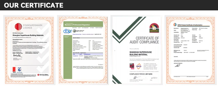 Miami NOA Approved Hurricane Proof Impact Resistance Door
