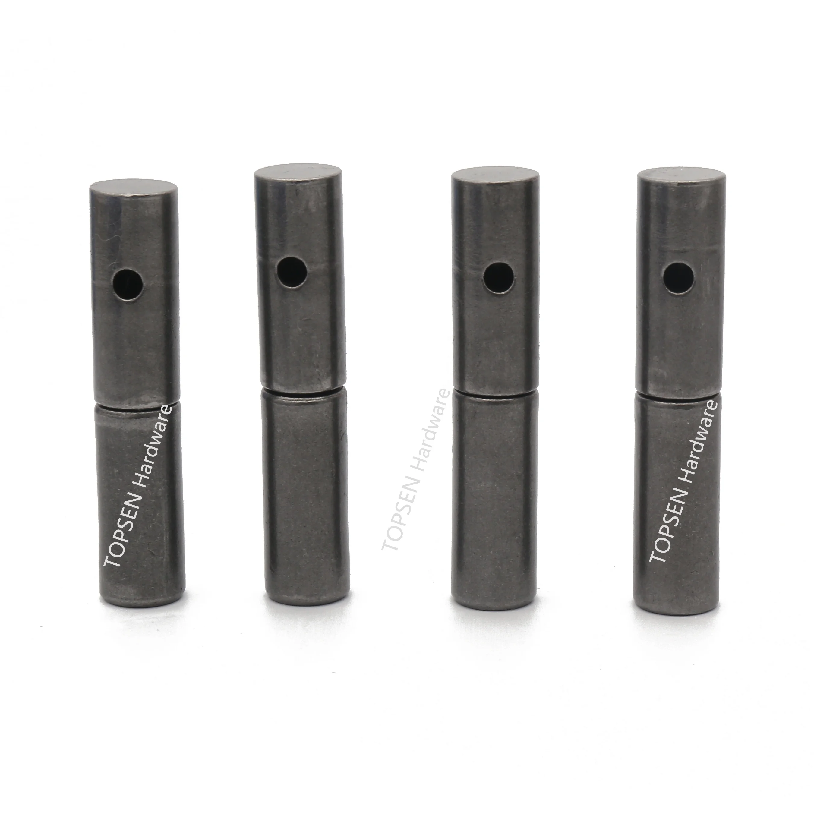 iron door weld on hinge factory round bar welding hinge polish finish ...