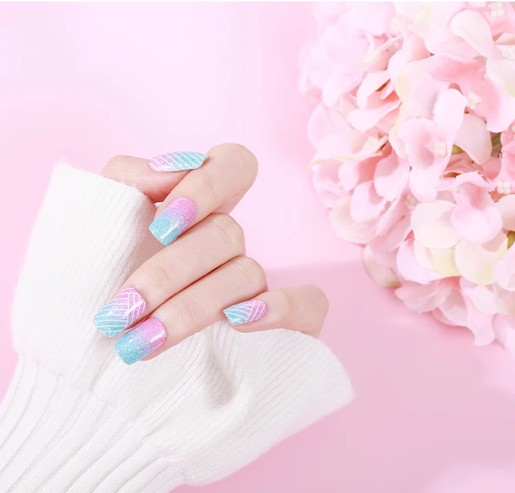 Hot Sale Professional Spring Nail Wraps Decals Nail Polish Wraps Diy ...
