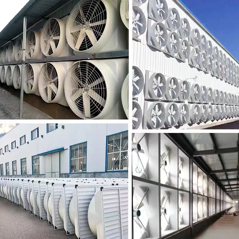 50inch Large Air Flow Fiberglass Ventilation Exhaust Poultry Farm ...