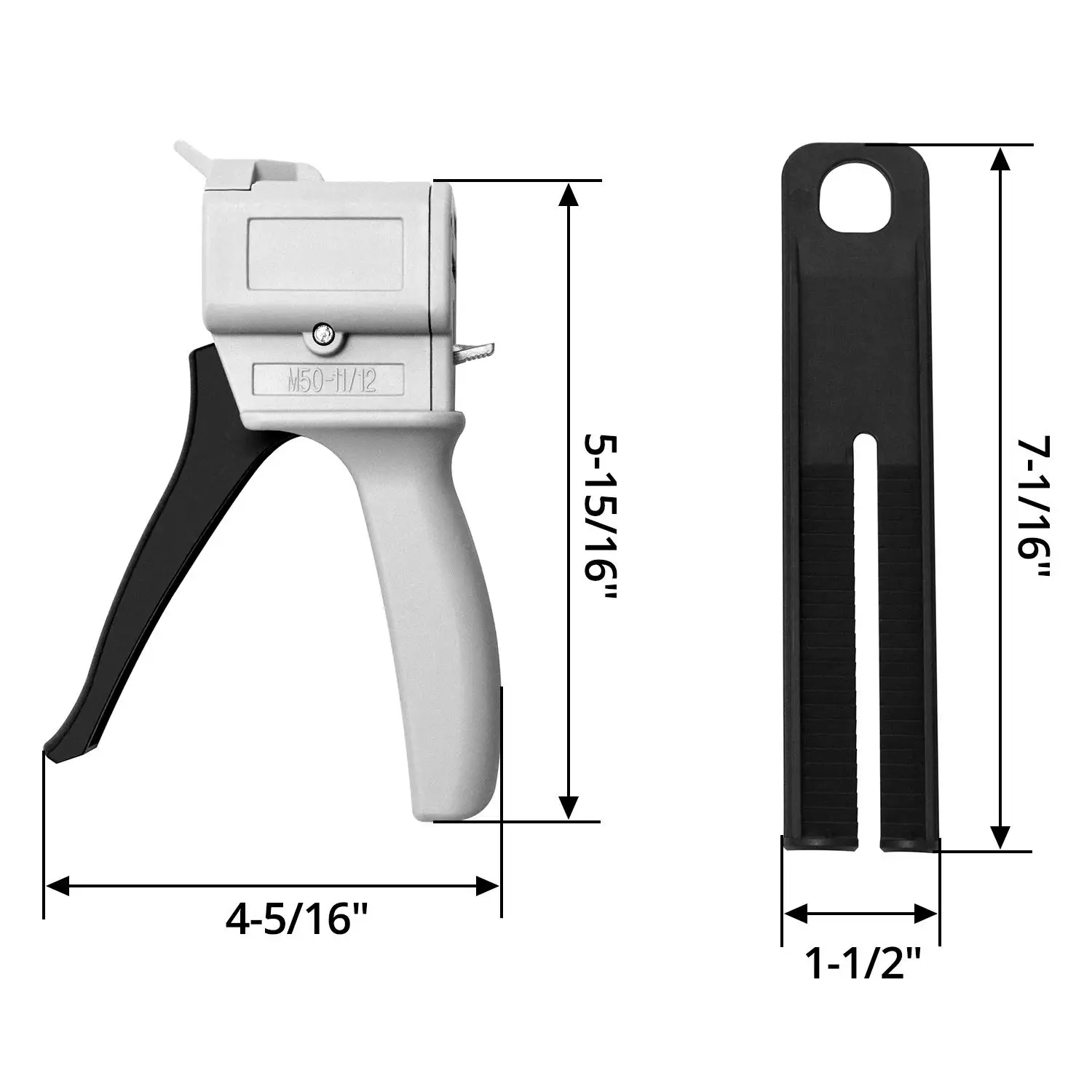 50ml Adhesive Dispensing Gun - Greatcaulk Impression Mixer