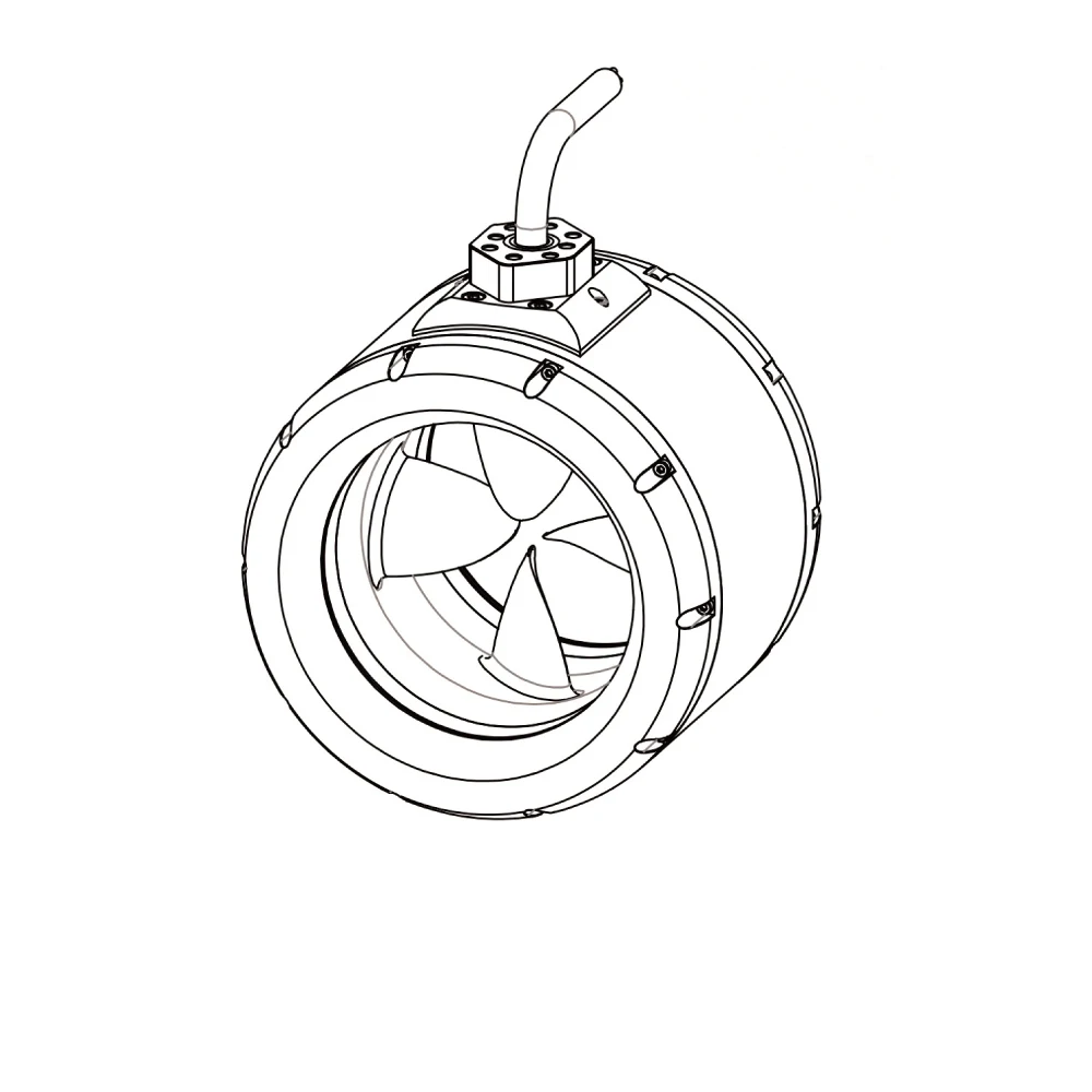 Cr120 50v Max Thrust 20.1kg High Power Special For High-end Underwater ...