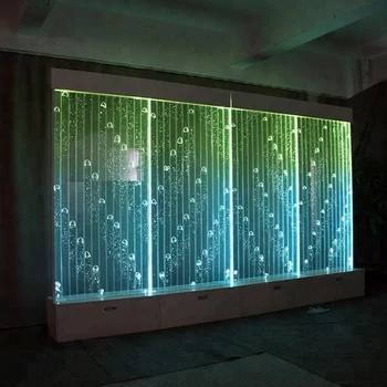 Digital Control Led Water Bubble Wall,Computer Programing Led Bubble ...