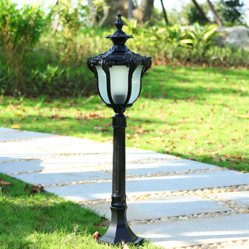 Outdoor Waterproof Gate Lamp Post Head Lighting Aluminum LED Lamps