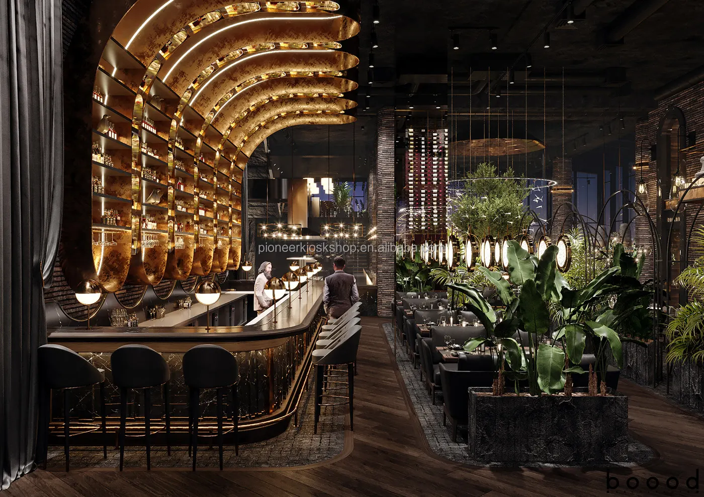 Shop Our Luxury Pub Bar Design - Perfect for Restaurants