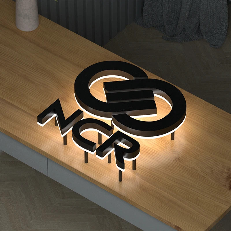 New Product 2024 Advertising Led Letter Outdoor Sign Company Metal Led ...