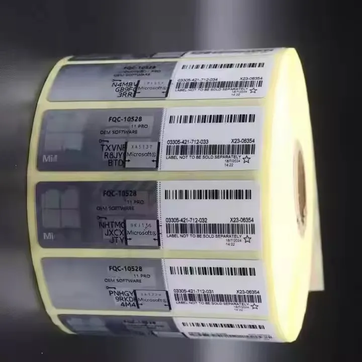 Win11 Pro Oem Key Global Online Activated Silvery Sticker Software ...