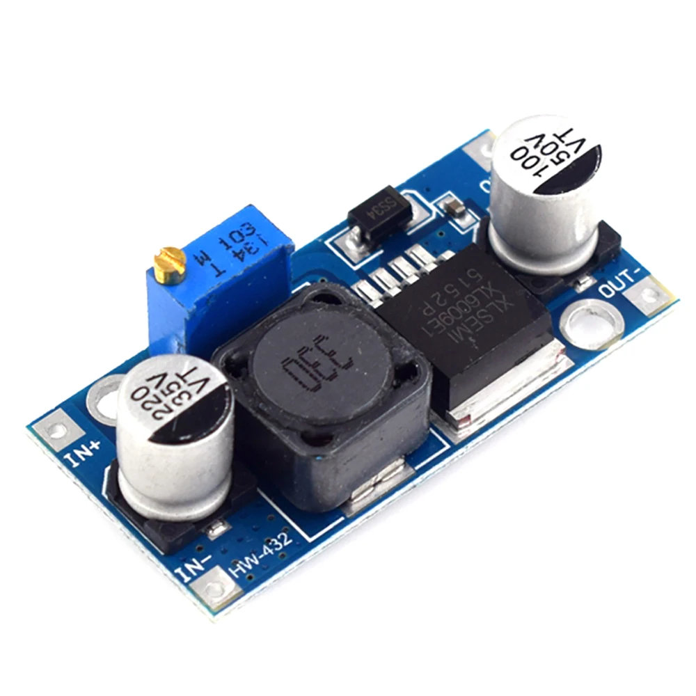 4A XL6009E1 DC-DC Booster Module - Adjustable Power Supply