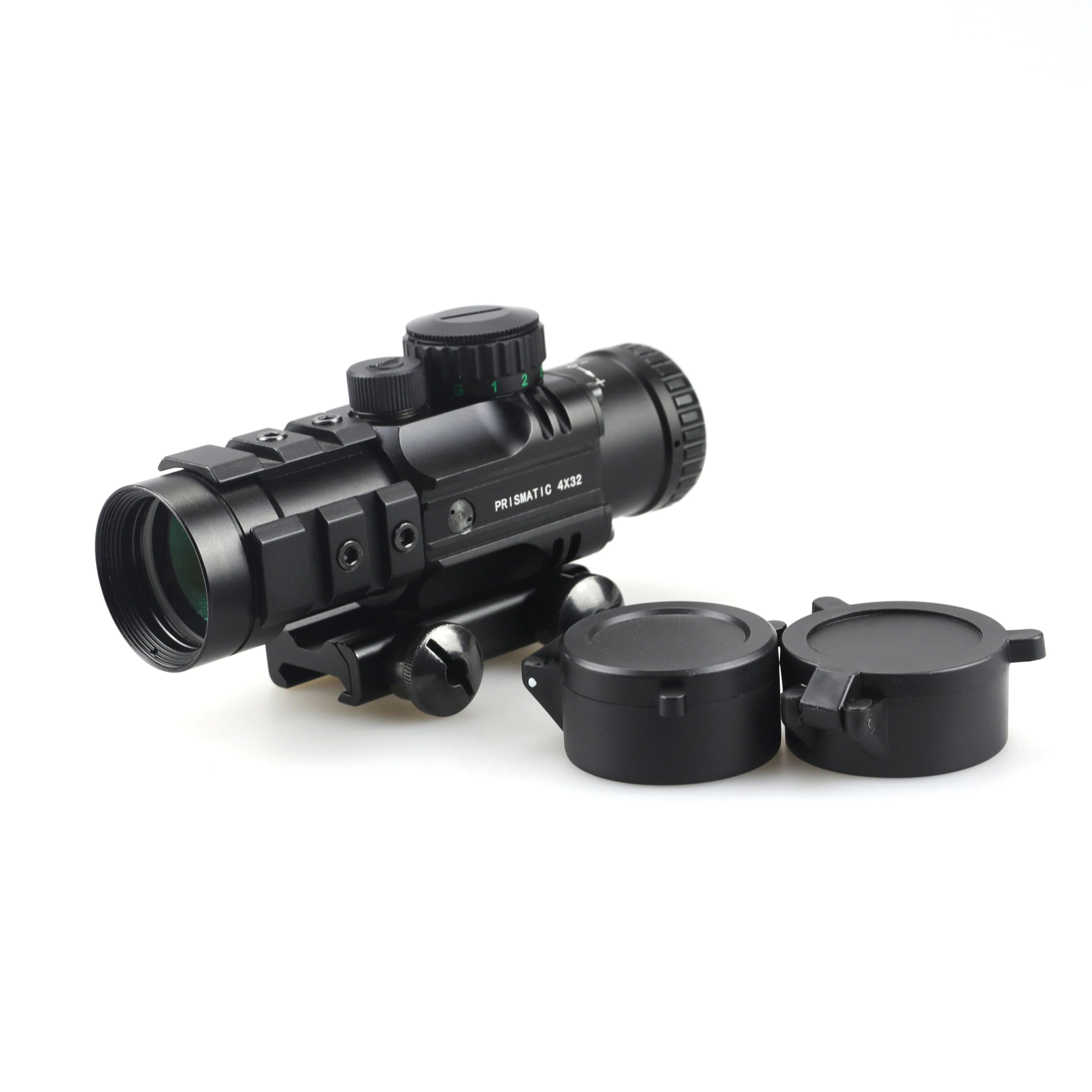 SABPACK Scope Optical Sight 4X32 Tactical Scope Green Red Dot Light ...