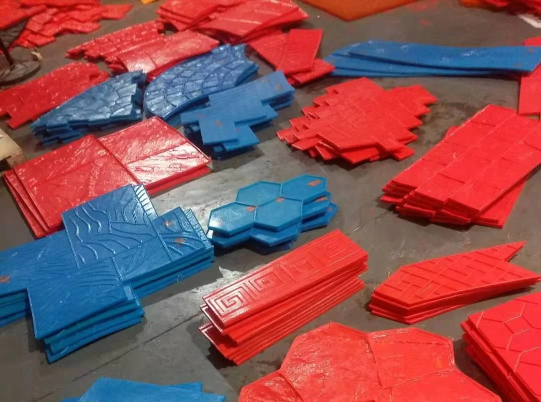 Concrete Stamp Molds - Durable, Flexible, Multi-color