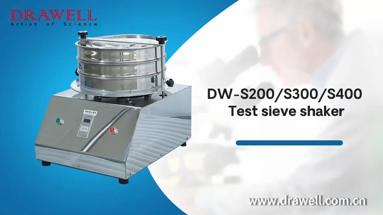 Laboratory Sonic Sieve Shaker Machine Digital Test Sieve Shaker For ...