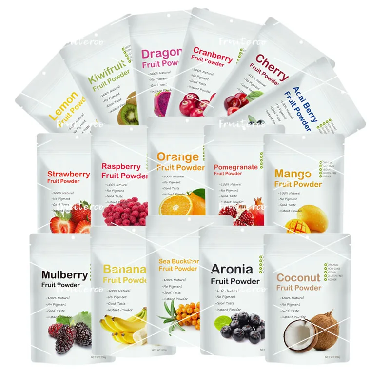 Organic Fruit Juice Drink Instant Powder Fruit Flavor Freeze Drying ...