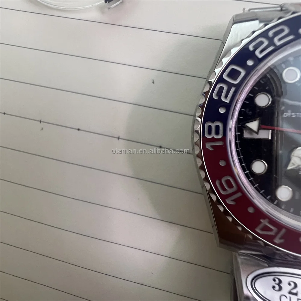 Clean 3285 3186 Movement 40mm Watch Brand Stainless Steel Luminous ...