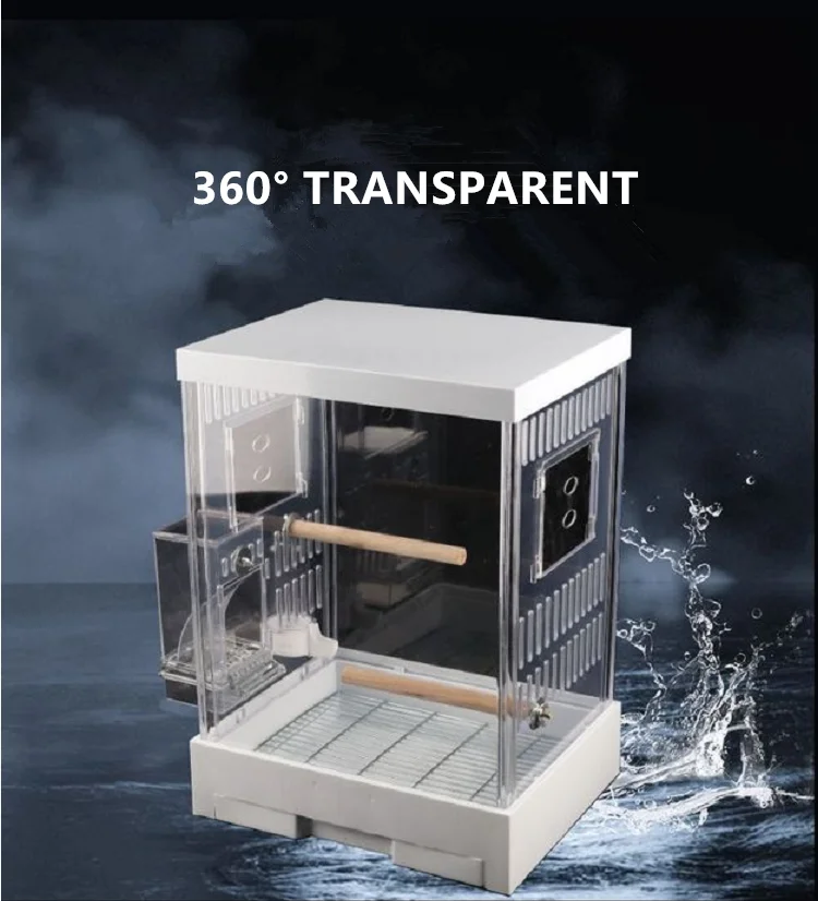 Cages Birds Finches Canary Nesting Box Parrot Breeding Goldfinch Large ...