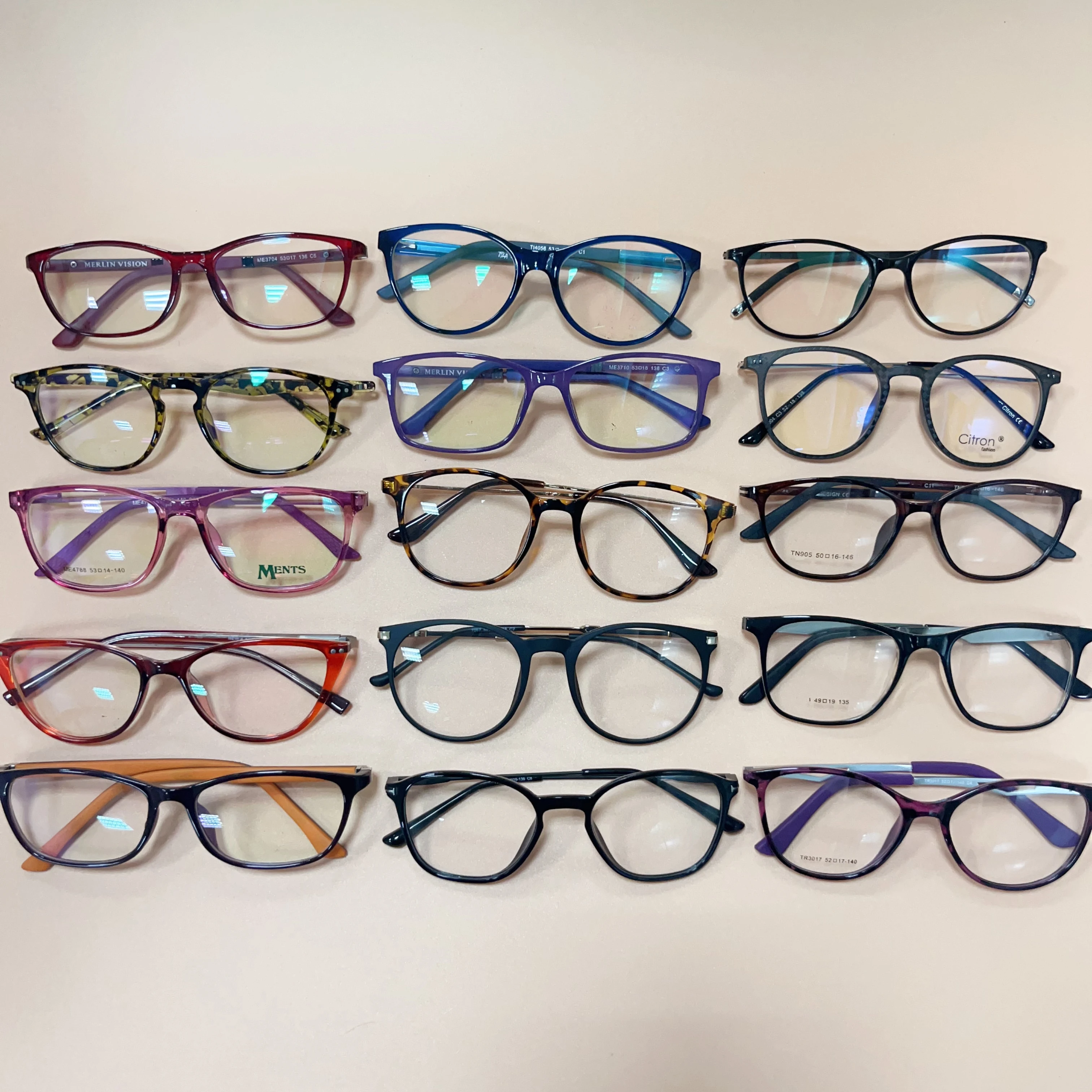 Assorted TR90 Mix Styles Stock Glasses Frames Spectacle Optical ...