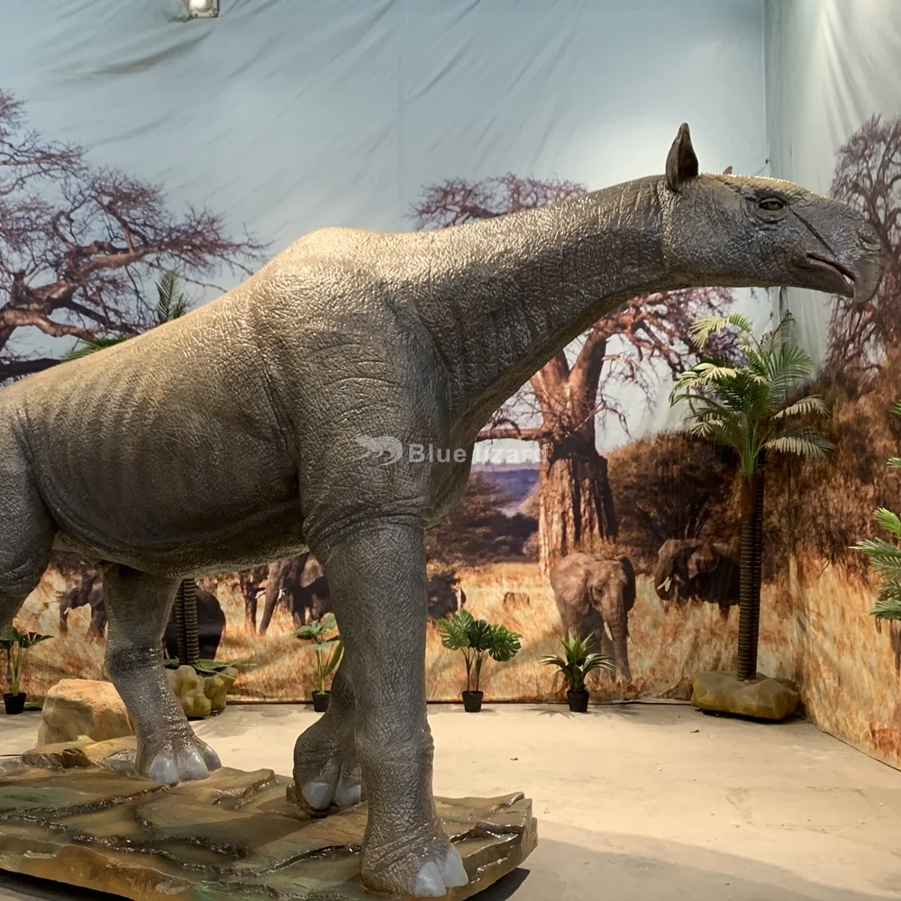Animal Museum Giant Prehistoric Animals Animatronic Baluchitherium Model