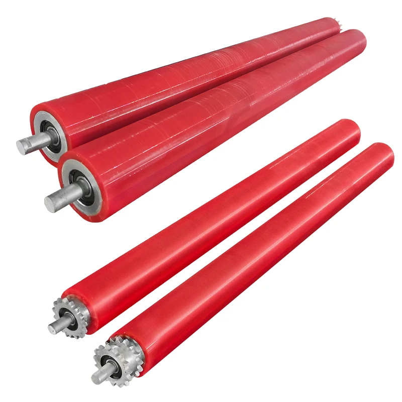 Customized Heavy Duty Steel Rollers For Manufacturing Plant Conveyors ...
