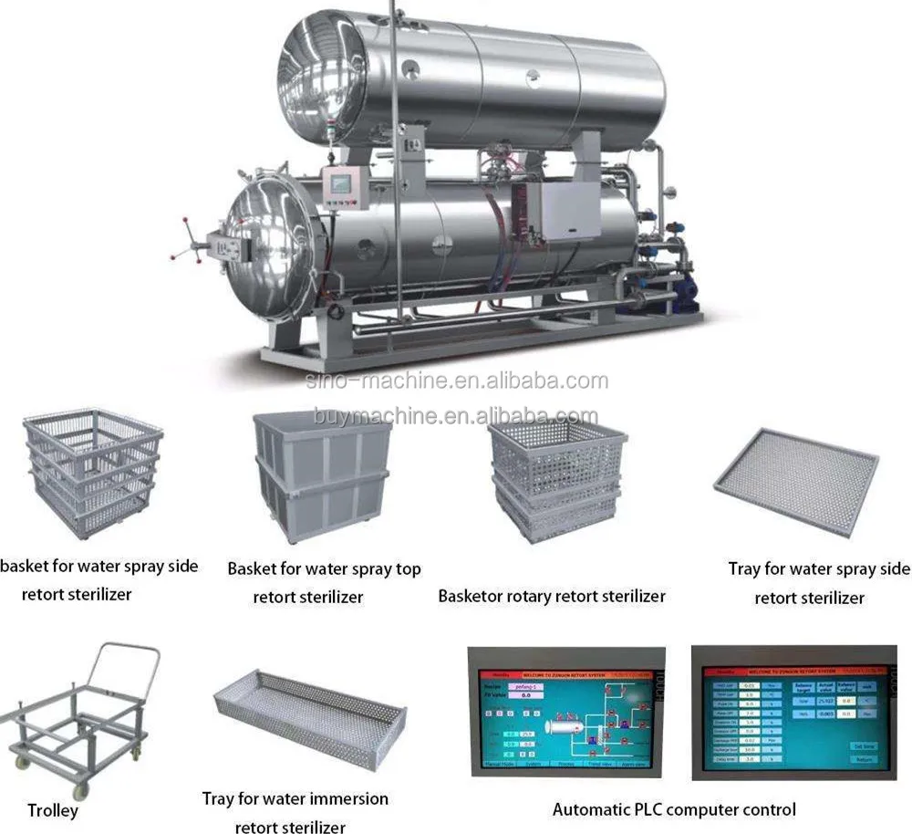 Autoclave Retort Sterilizer Autoclave Mini Food Retort Machine - Buy ...