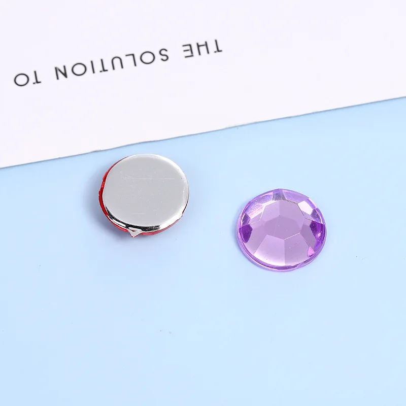 Factory Wholesale Table Acrylic Flat Bottom Drill Flat Cut Loose ...