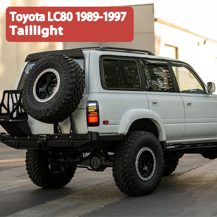 DK Motion for Toyota Land Cruiser 80 LC80 FJ80 FJ82 Pickup Led Tail ...
