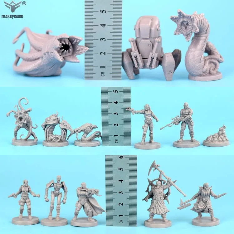 Customized Board Game PVC Figurines - Detailed Miniatures