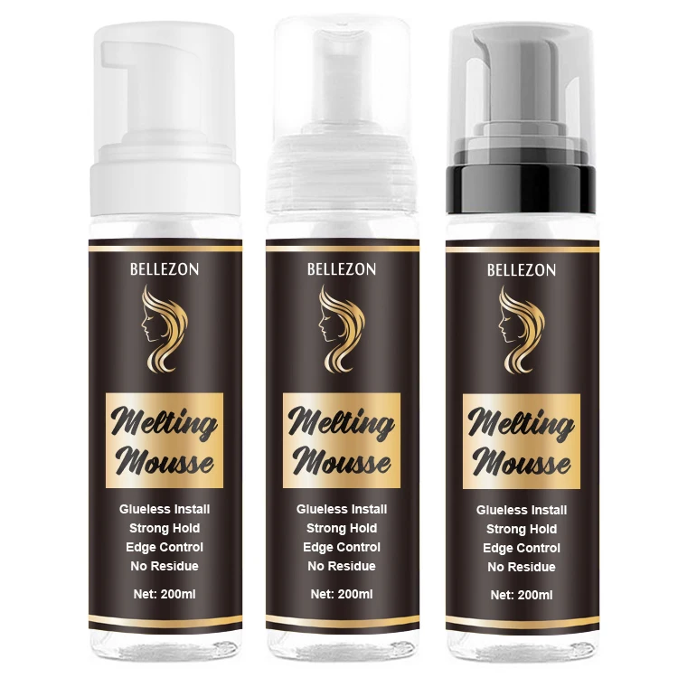 Melt Hair Mousse Wholesale Fast Dry Invisible Strong Hold Lace Melting ...