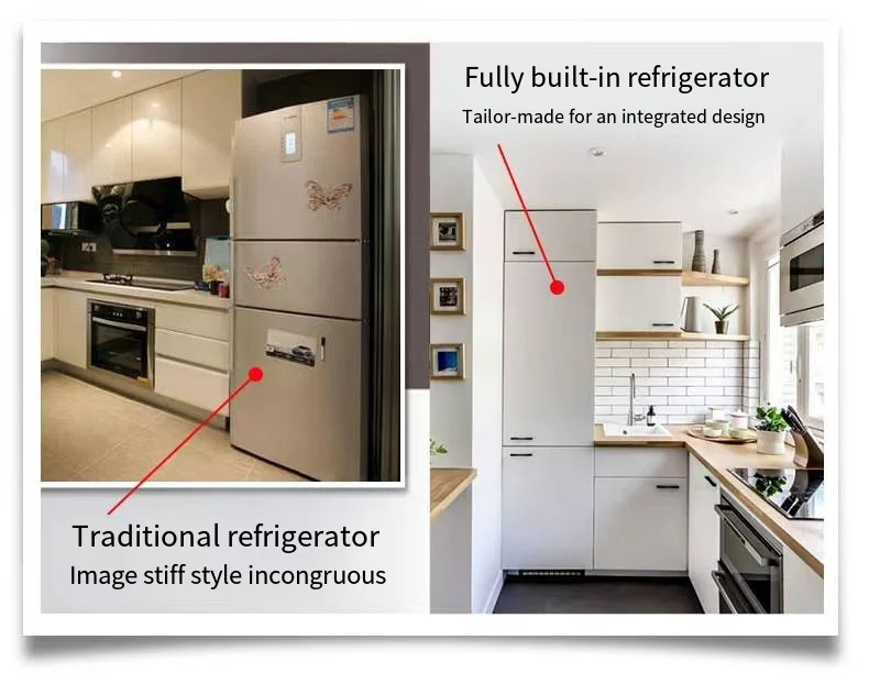 Home Appliance Fridge Bottom Freezer Refrigerator Built in Design| Alibaba.com