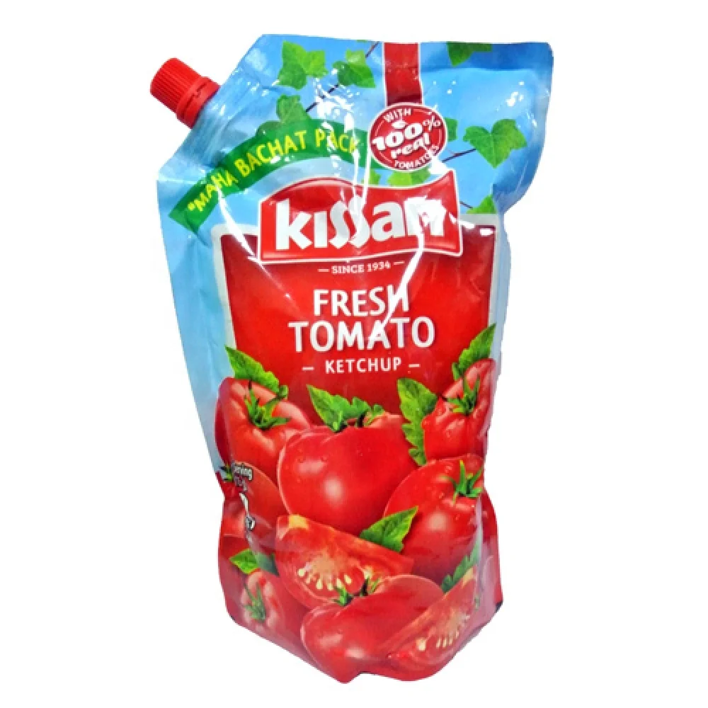 High Temperature Resisting Retort Spout Pouch Bag Sauce Ketchup Jam ...