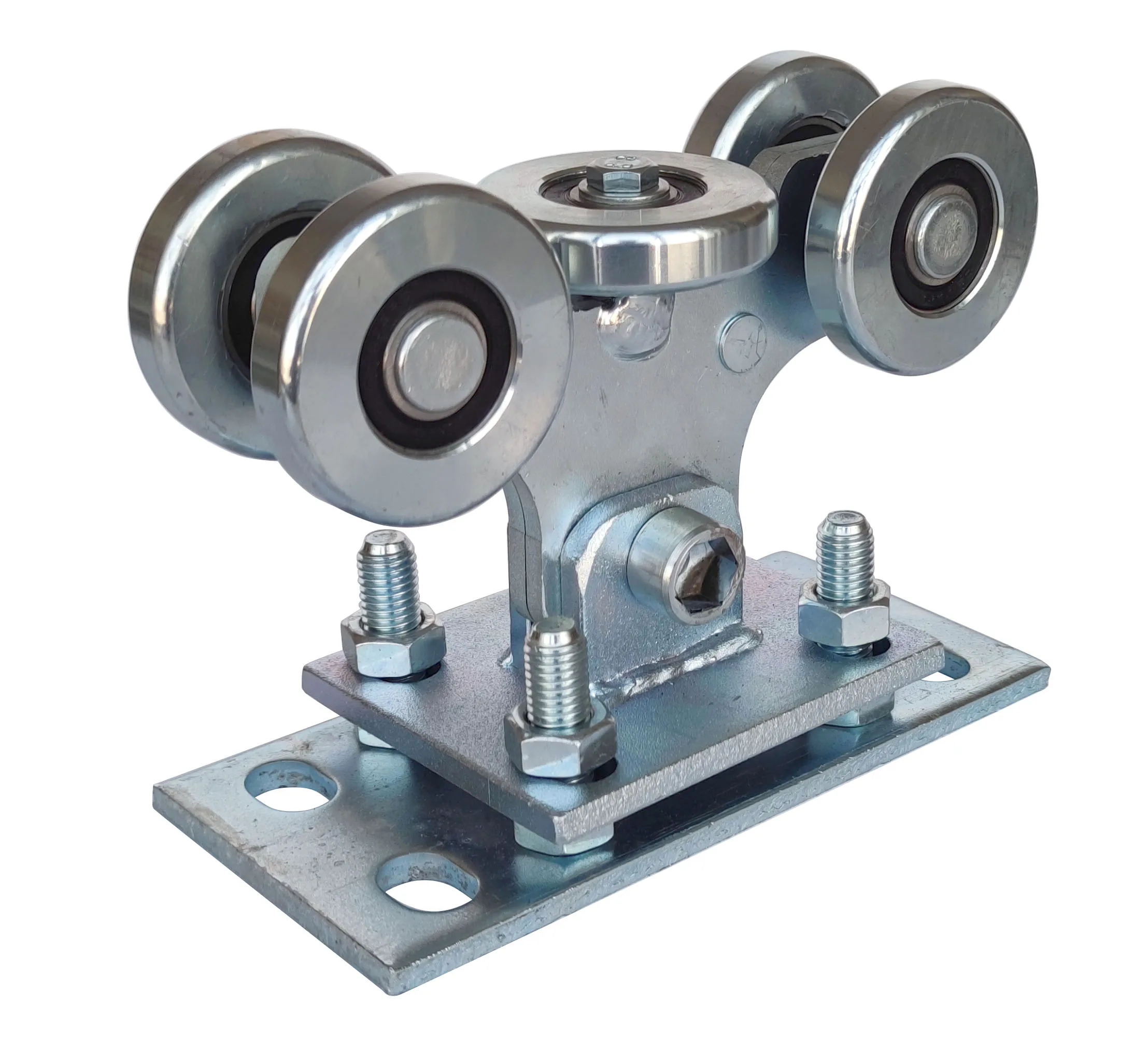 Adjustable Cantilever Gate Carriage Heavy Duty Door Roller - Buy Steel ...