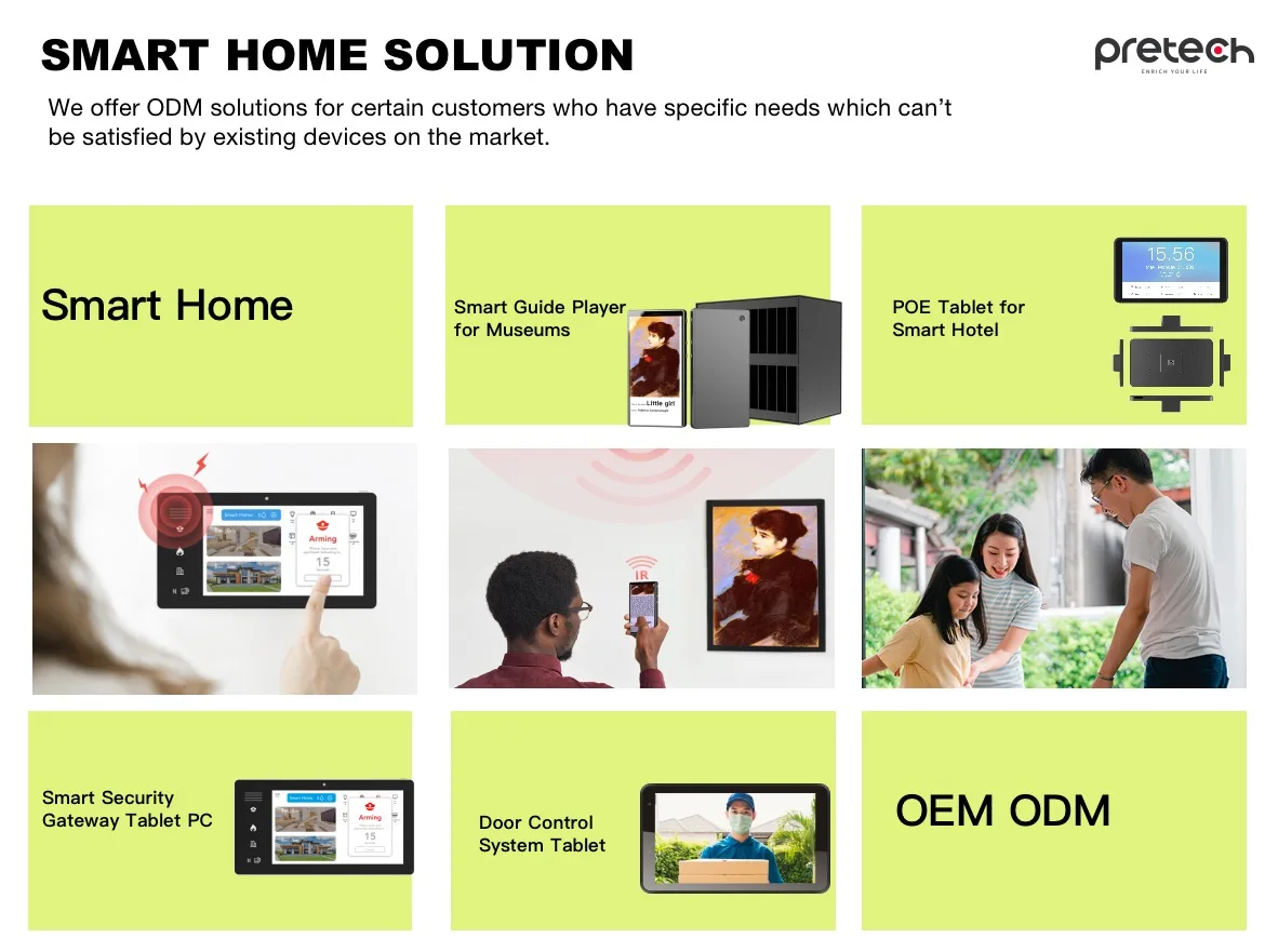 7 Inch Smart Home Gateway Control Panel - Zigbee Tablet Android