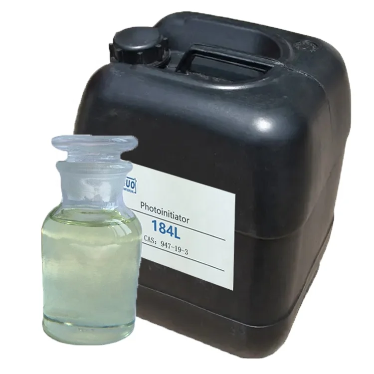 Hot sale Liquid photoinitiator 184/184L CAS 947-19-3 C13H16O2 For uv ...
