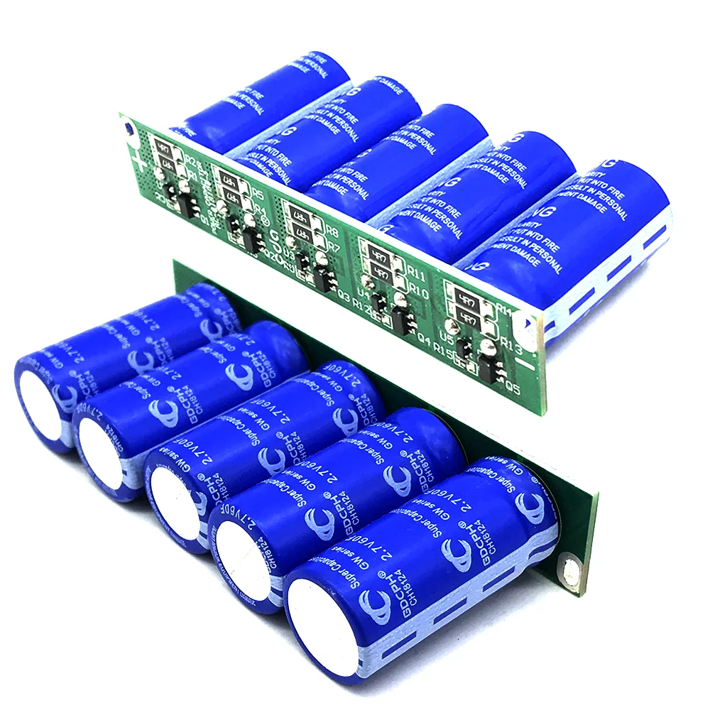 Modules Super Capacitors Farad Capacitor 13.5V12F SuperCapacitors With Protection Board ...