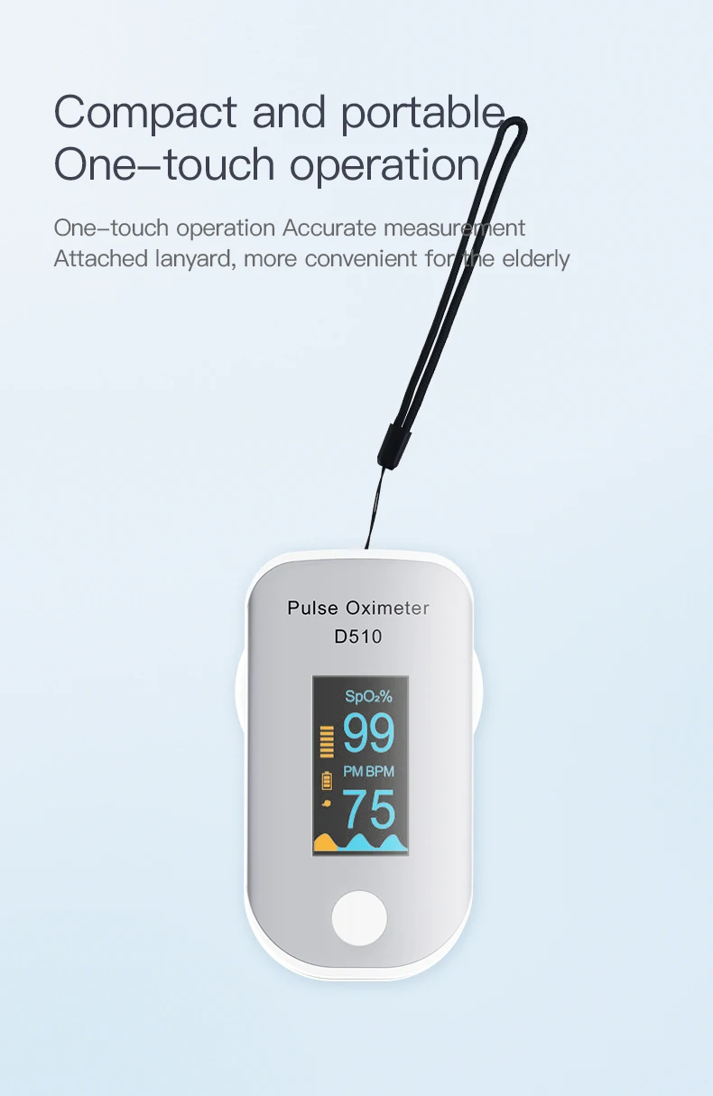 Ventmed Finger Pulse Oximeter Pediatric Oximeters Handheld Pulse ...