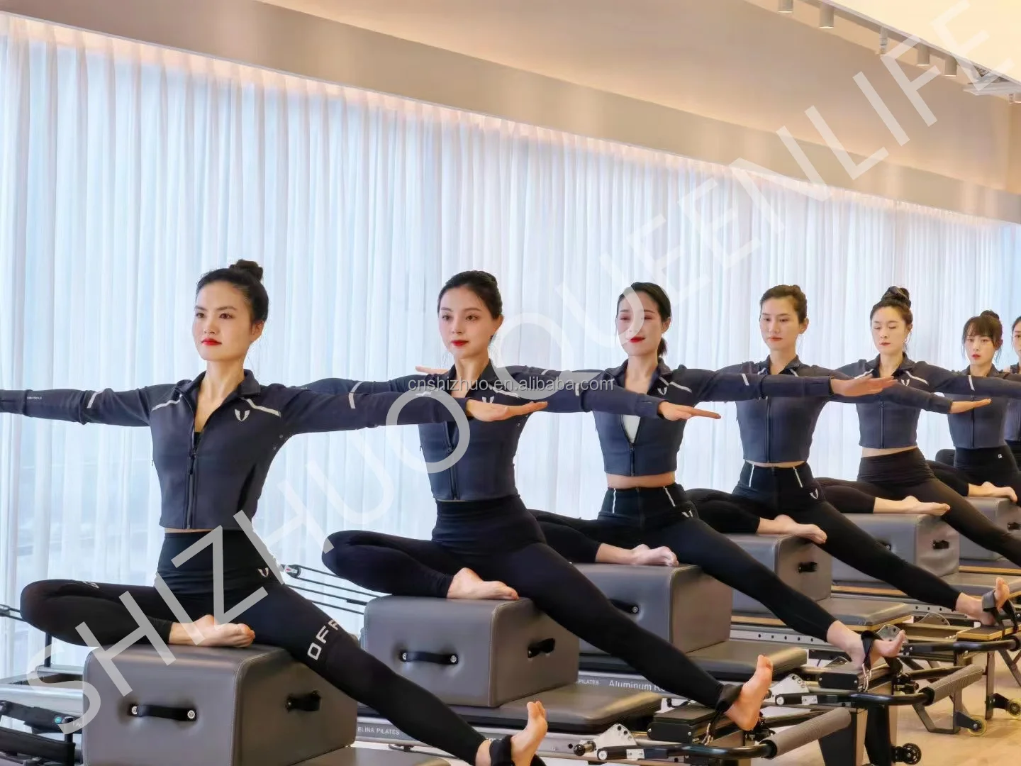 Queenlife Srp116 Merrithew V2 Max Aluminum Alloy Pilates Reformer With ...