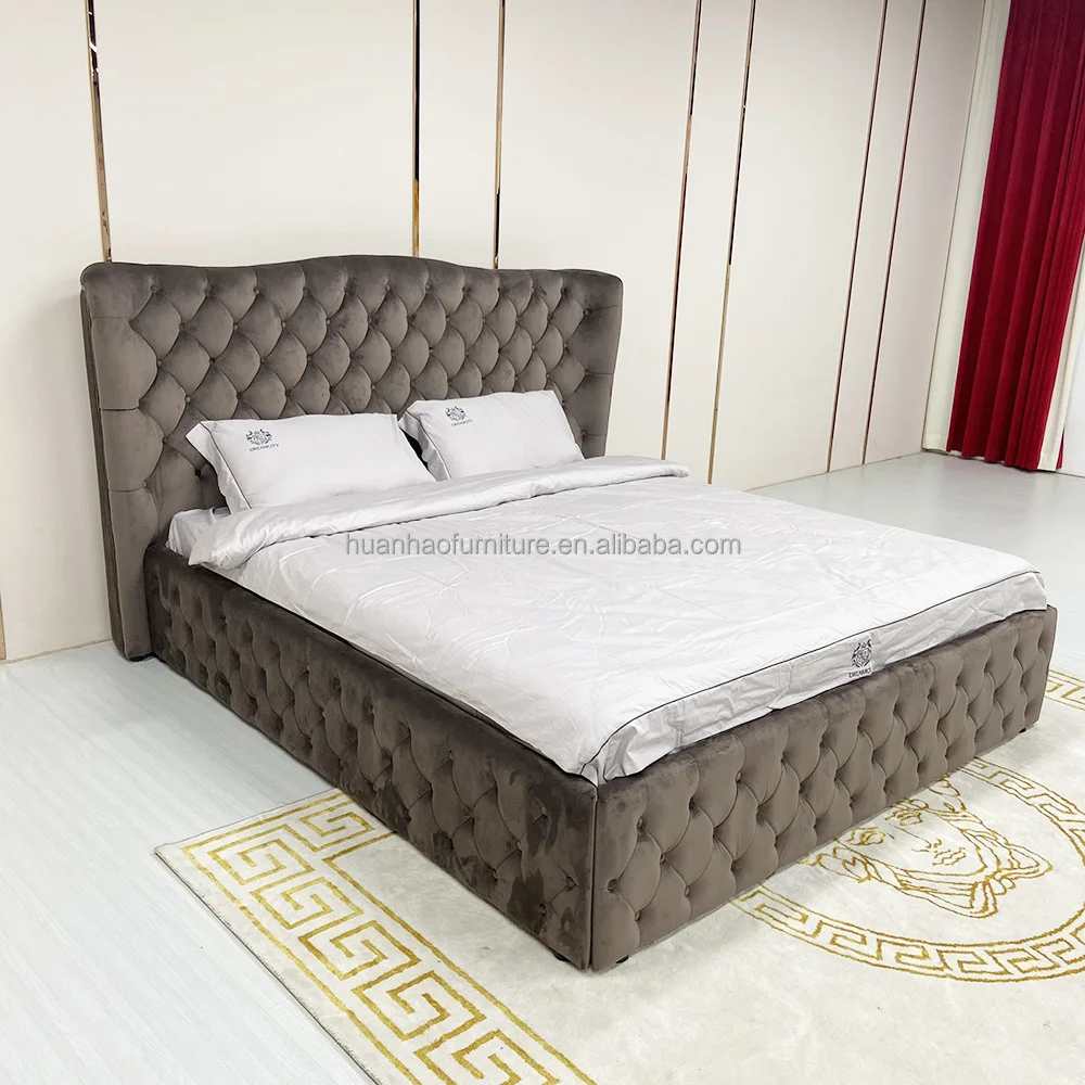 Customized Modern Luxury Bedroom Furniture Contemporary Designer Bed ...