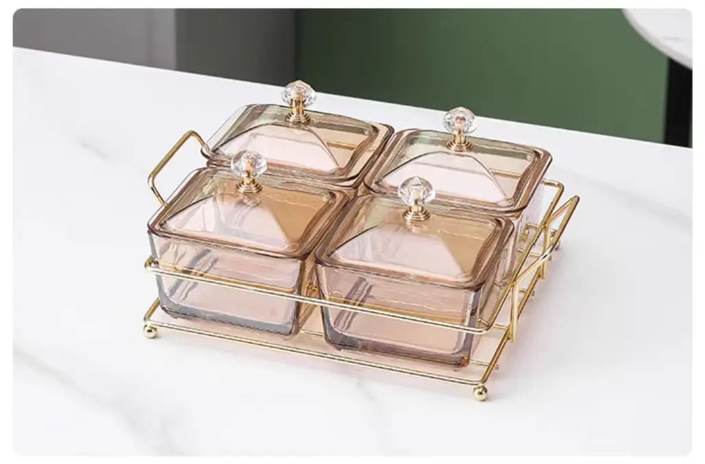 Custom Kitchen Snack Bowl Set Dessert Dish Snack Bowl Plate Nuts Candy ...